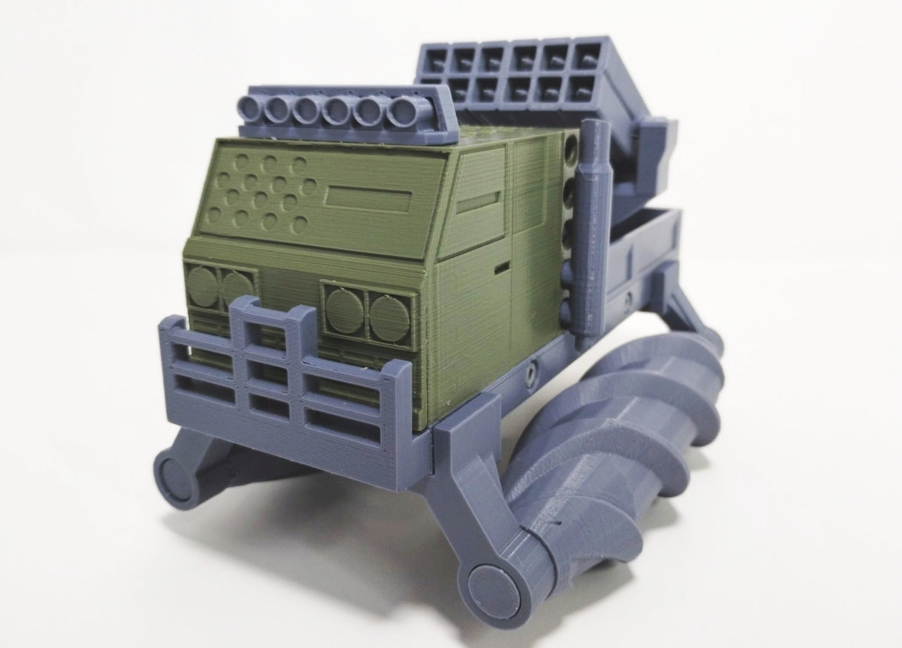 Modumotors Screw-Propelled Amphibious Vehicle